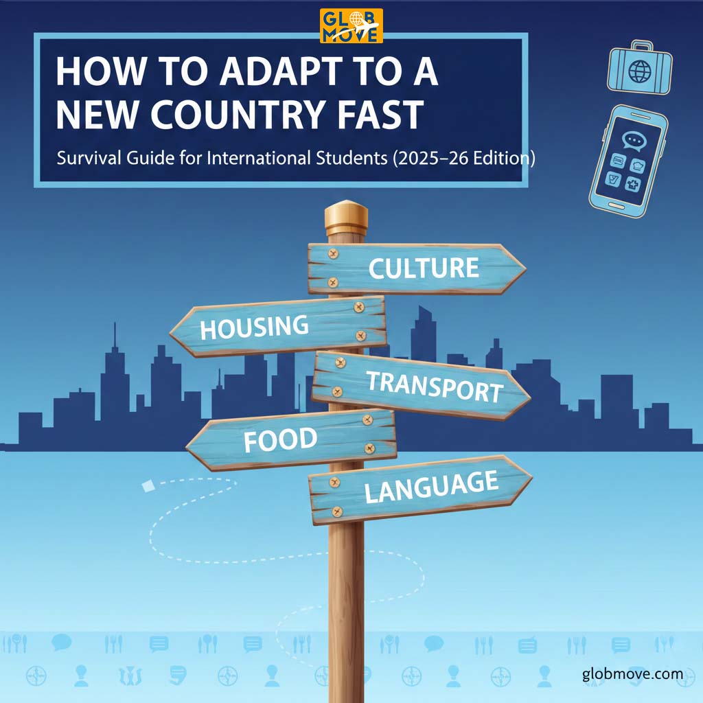 How to Adapt to a New Country for students (2026) - Globmove
